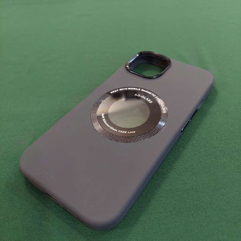 قاب سیلیکونی lens magsafe آیفون 13 - دنیای قاب موبایل